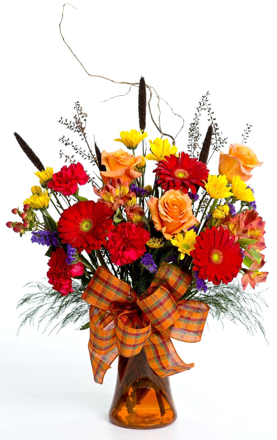 Fall Flower Arrangements - Pinewood and Posies